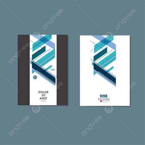 Brochures Template With Abstract Design Lines Brochures Template With Abstract Design Lines