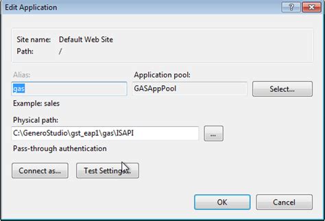 Manual Configuration For IIS X