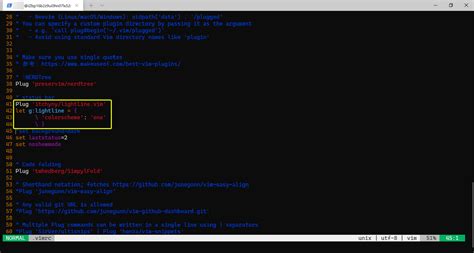 use dark status line without setting background dark · issue 650