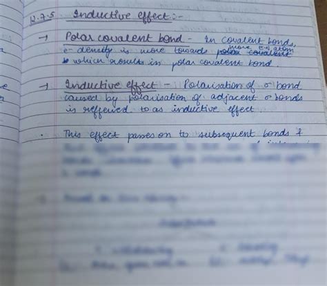 SOLUTION Inductive Effect Studypool