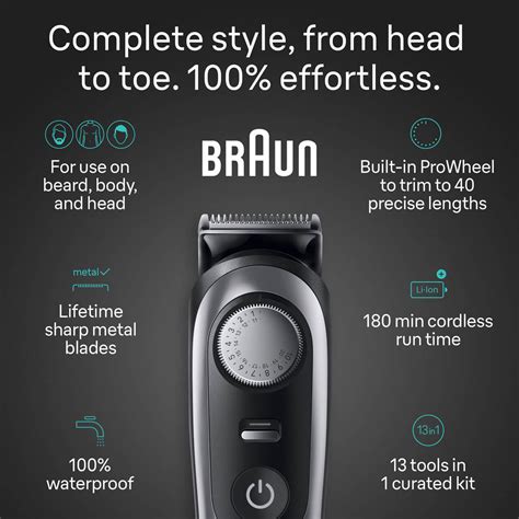 Mens All In One Trimmer Aio9440 Braun