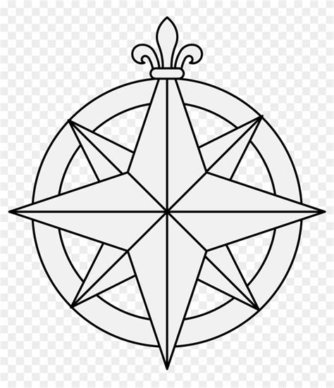 Compass Rose Traceable Heraldic Art Rh Heraldicart Sca Heraldry Compass Rose Free