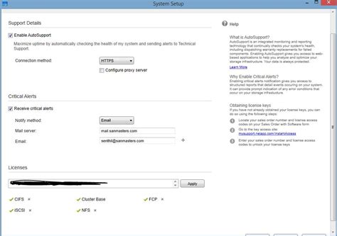 Remote Infrastructure Management Easy NetApp Cluster Configuration Using System Setup