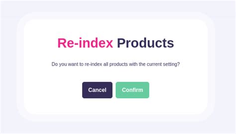 Websites Indexed Product Fields General Settings And Setup Support