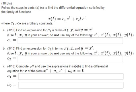 Solved Follow The Steps In Parts A C To Find The Chegg Com