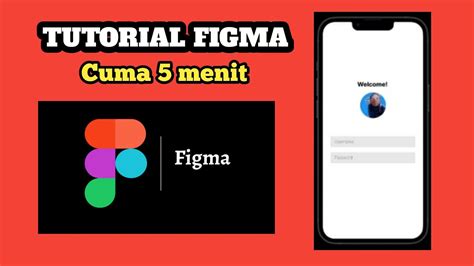 Membuat UI DESIGN Yang Simple Dengan FIGMA Tutorial Figma YouTube