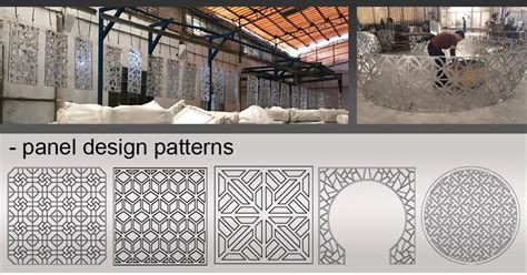 Cnc Cut Modern Design Exterior Wall Cladding Aluminum Panels