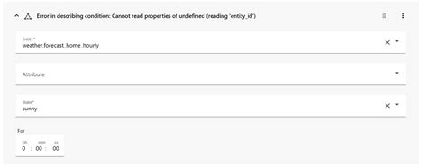 Cant Use Hourly Forecast In Automation Anymore Configuration Home Assistant Community