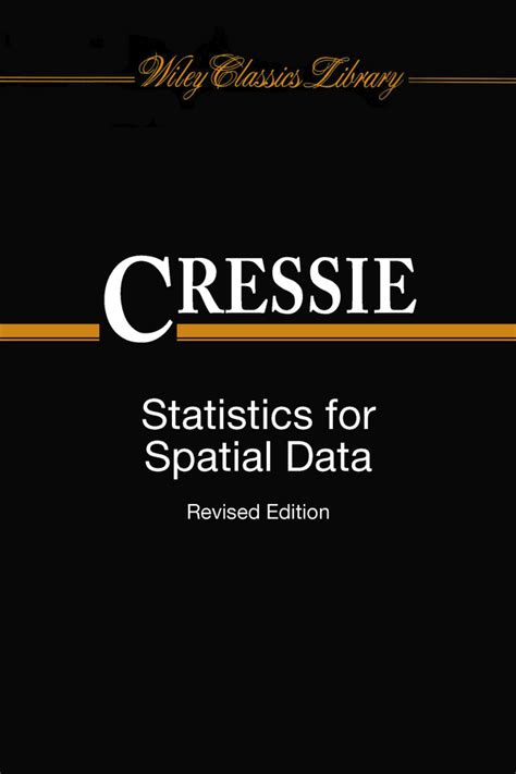 Statistics For Spatial Data Ebook Ellibs Ebookstore