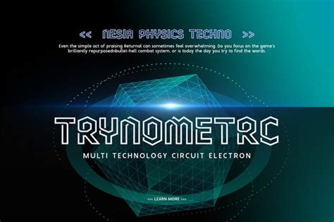 Codemode Hexagonal Techno Scifi Neon Font Sans Serif Ft Sci Fi