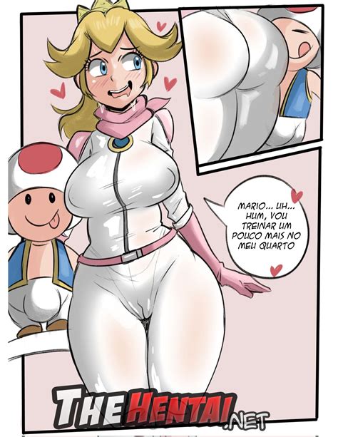 Peach X Toad Super Mario [rider117] Português The Hentai