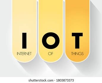 Iot Internet Things Physical Objects That Stock Vector Royalty Free Shutterstock