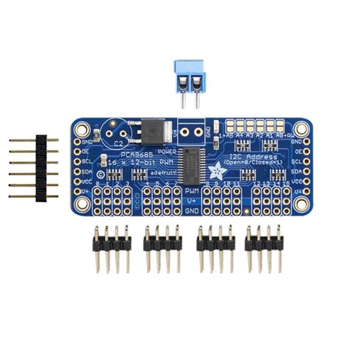 Adafruit Industries Channel Bit Pwm Servo Driver Micro Center