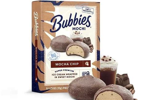 Bubbies Ice Cream Launches Mocha Chip Mochi Ice Cream Flavor