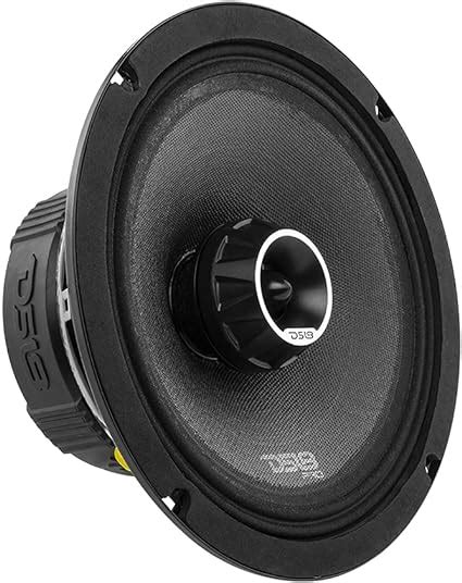 Amazon Com DS18 PRO ZT Pro Audio Coaxial Midrange Speakers With Built In Bullet Tweeter 4 Ohms
