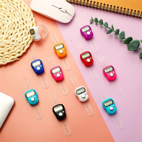 Toodoo Finger Tally Counter 5 Digit Display Counter Clicker Resettable Lap