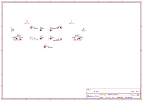 Tugas PCB Driver EasyEDA Open Source Hardware Lab