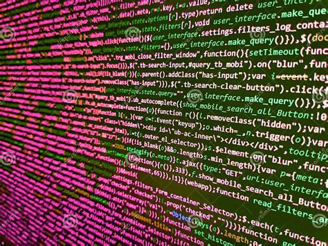 Web Developer Html Code With Css On Screen Web Developer Programmer