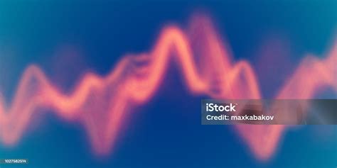 3d 사운드 파도입니다 큰 데이터 추상 시각화입니다 Eps 10 벡터 일러스트 레이 션 빨강에 대한 스톡 벡터 아트 및 기타 이미지 빨강 음파 3차원 형태 Istock