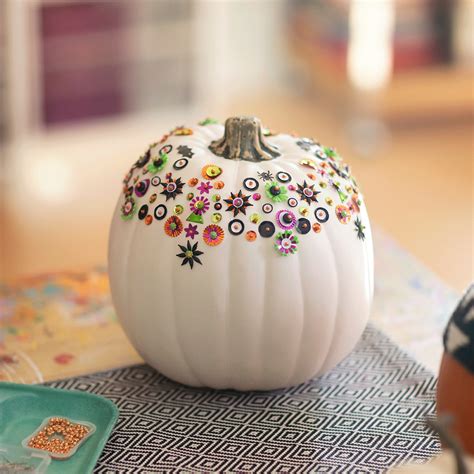 Sequin Covered Craft Pumpkins Projects Michaels
