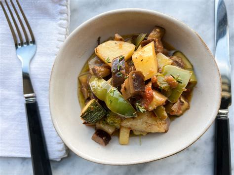 Summer Vegetable Stew From Ikaria Diane Kochilas