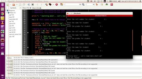 Advanced Fortran Programming 028 Processing Files Direct Access