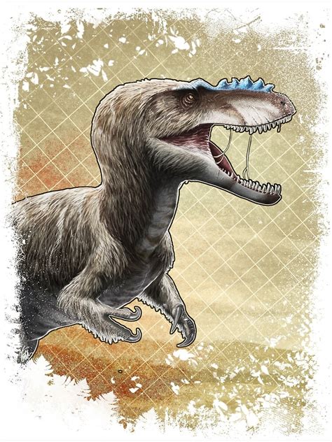 Alioramus Art Print For Sale By Frederic Wierum Redbubble