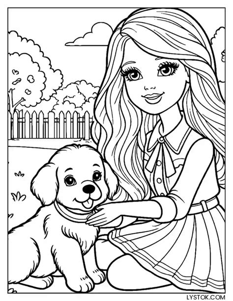 32 Безплатни за Печат Барби Картинки за Оцветяване за Възрастни и Деца Pdf