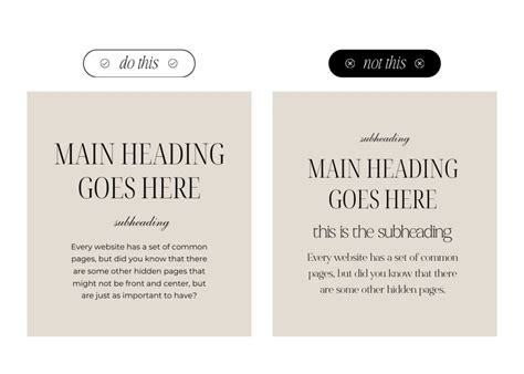 The Dos And Donts Of Font Formatting And Hierarchy Intentionally Designed