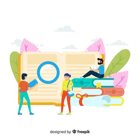 플랫 대학 개념 무료 벡터