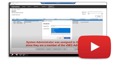 A Deeper Dive Into Operator Roles Versasec