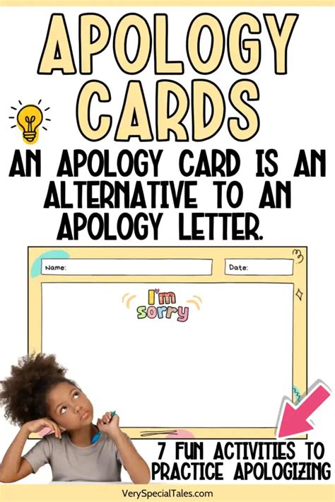 Learning To Say Sorry Apology Activities And Worksheets Printable Pdf