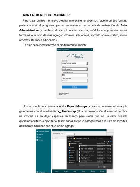 Tutorial Basico Report Manager Pdf Sql Servidor Sql De Microsoft