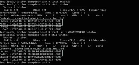 Commande Touch Sous Linux 8 Exemples Utiles