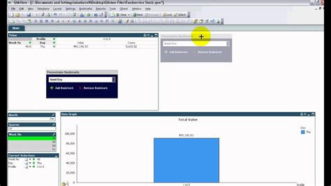 qlikview using bookmarks by rfb 32 youtube