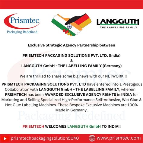 Prismtech Packaging Solutions Pvt Limited Posted On Linkedin