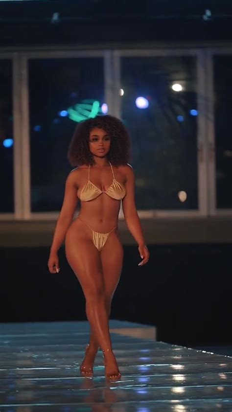 Bikini Model Runway Black Women Empowering Fashion Show Tiktok