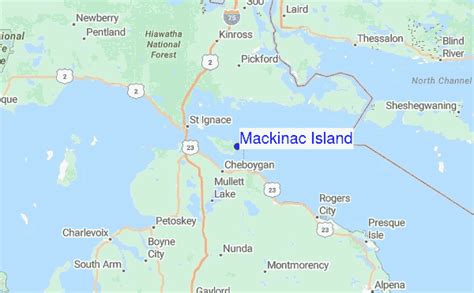 Mackinac Island Map