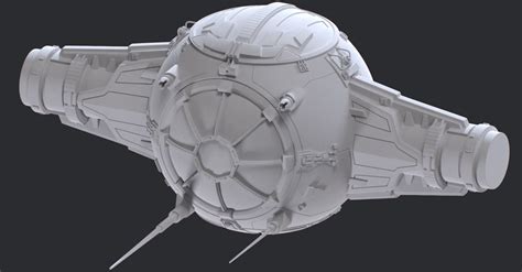 Artstation Tie Fighter Wip 01
