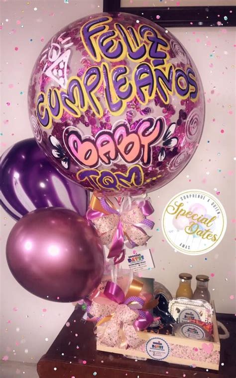 Desayuno Sorpresa Hacer Cajas De Regalo Globos Decoracion Fiesta