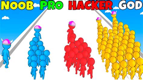 NOOB Vs PRO Vs HACKER Crowd Rush D YouTube NOOB Vs PRO Vs HACKER Crowd Rush D YouTube