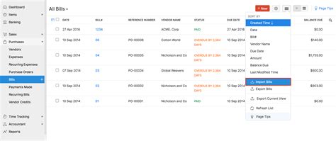 Import Transactions FAQ Zoho Books