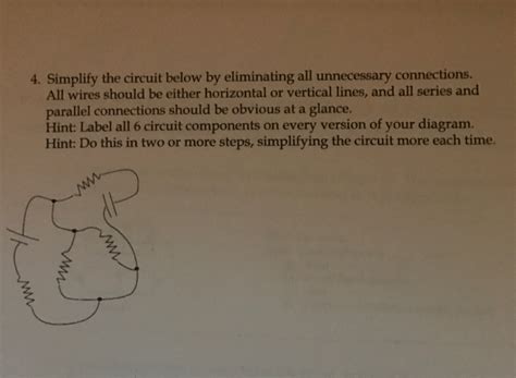 Solved Simplify The Circuit Below By Eliminating All Chegg Com