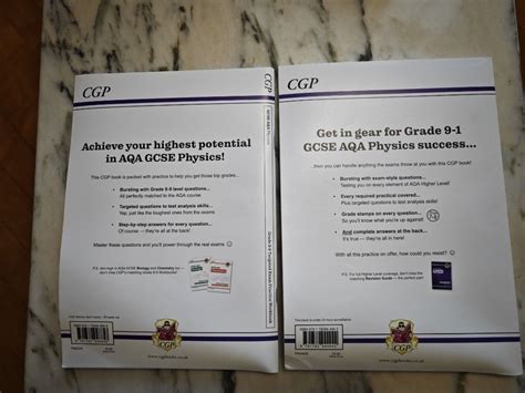 GCSE AQA Physics Exam Practice workbook 興趣及遊戲 書本 文具 教科書 Carousell