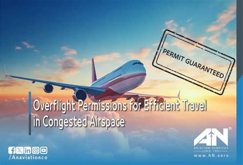 Overflight Permissions In Congested Airspace Without Landing