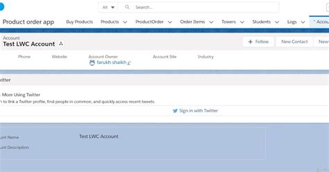 Sfdc A Blog On Salesforce Lightning Record View Form In Lwc