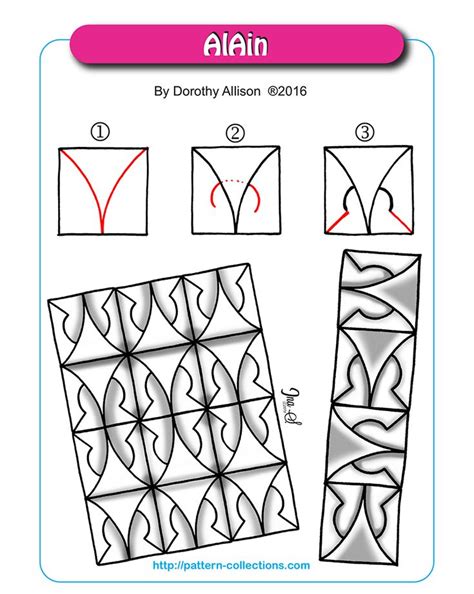 Grid Based Patterns Zentangle Patterns Zen Doodle Patterns Zentangle