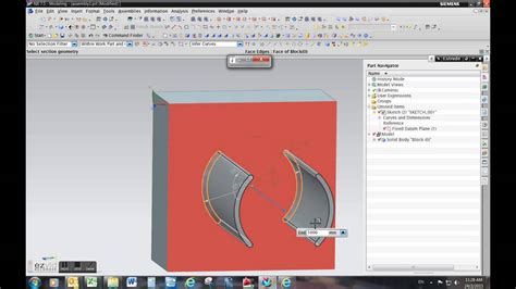 Inserting Sketches Into Another Part File In Ugnx Youtube