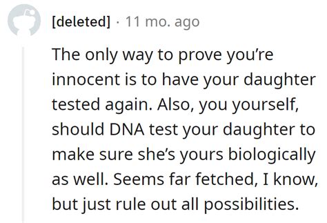 Husband Gets A Paternity Test Done On Their Daughter Finds Out Its