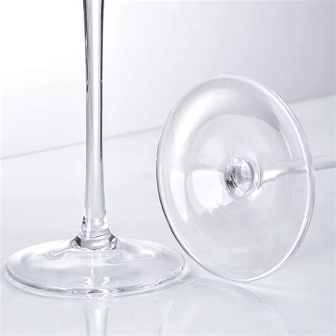 Premium Clear Glass Champagne Flute Thin Stem Wine Glasses